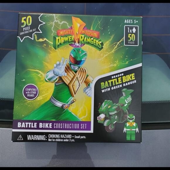Toys | Brand New Power Rangers Construction Set Dragon Battle Bike ...